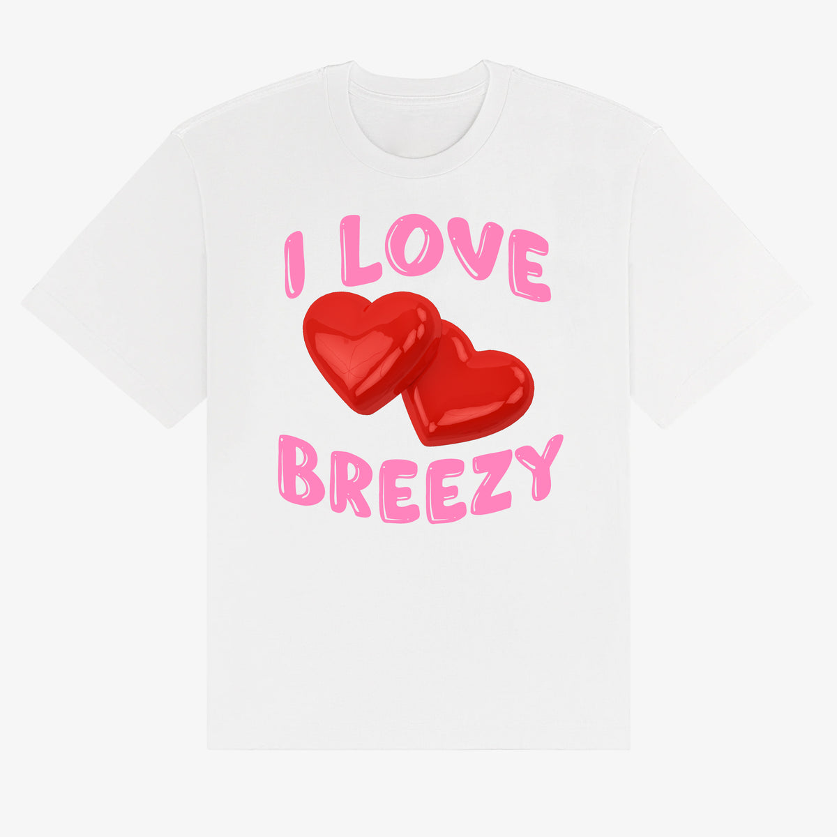 I LOVE BREEZY TEE – povprints